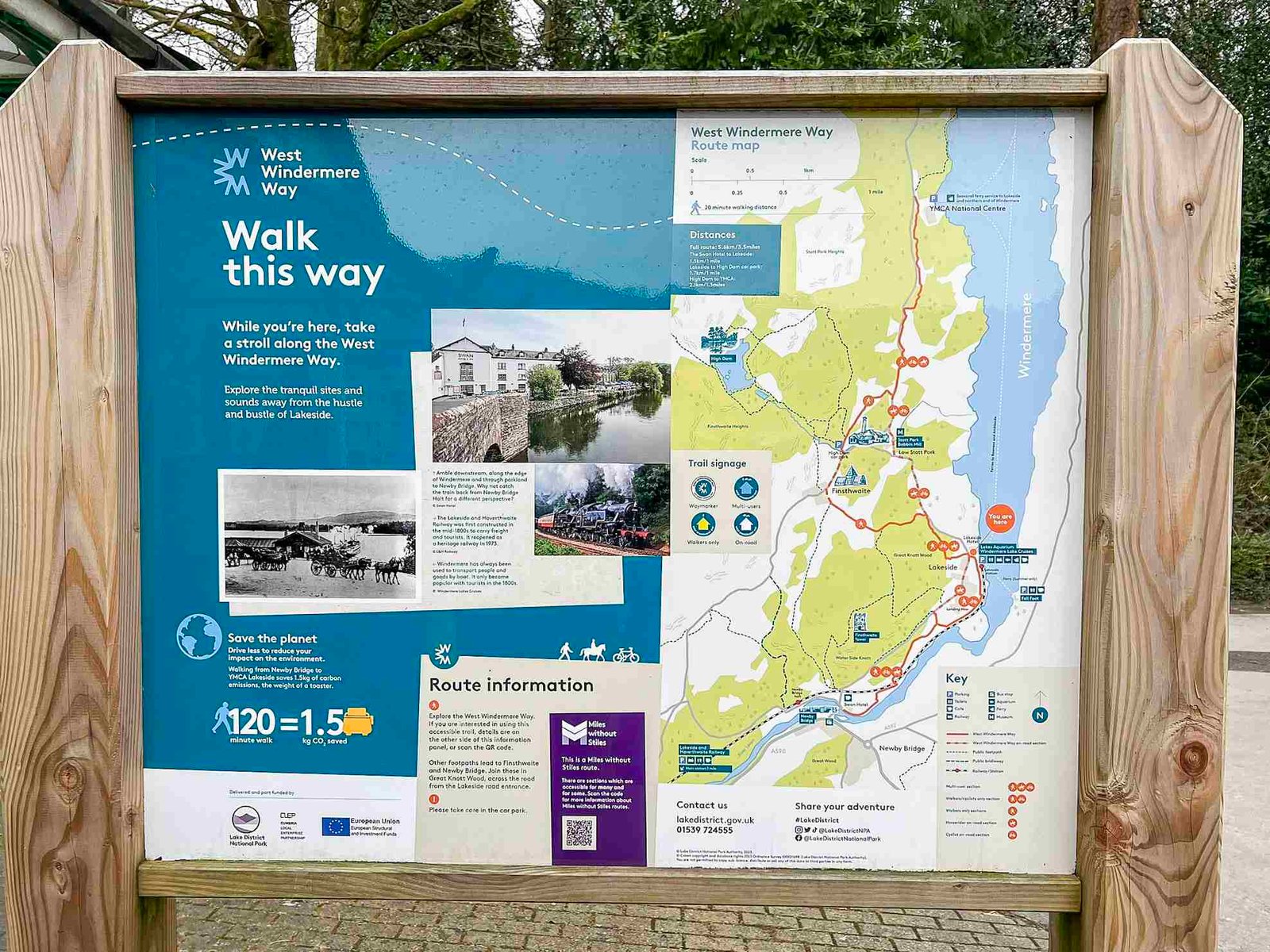West Windermere Way: Lakeside to Newby Bridge - Lake District with Kids